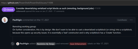 Attacking PowerShell CLIXML Deserialization - Truesec