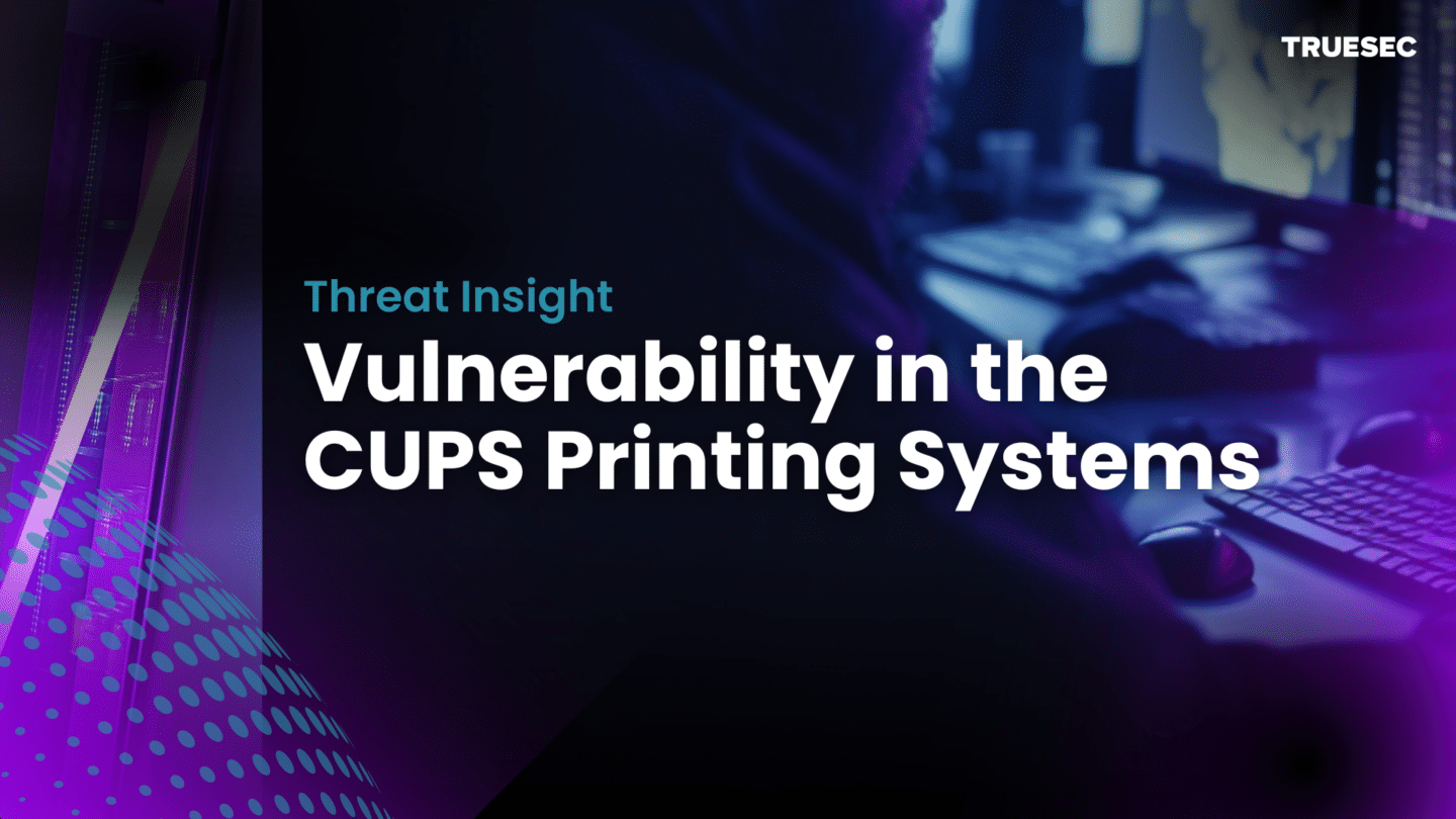 Critical Unauthenticated RCE Flaws in CUPS Printing Systems - Truesec