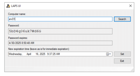 LAPS Guide - Local Administrator Password Solution
