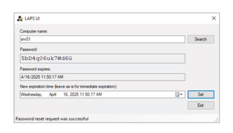 LAPS Guide - Local Administrator Password Solution